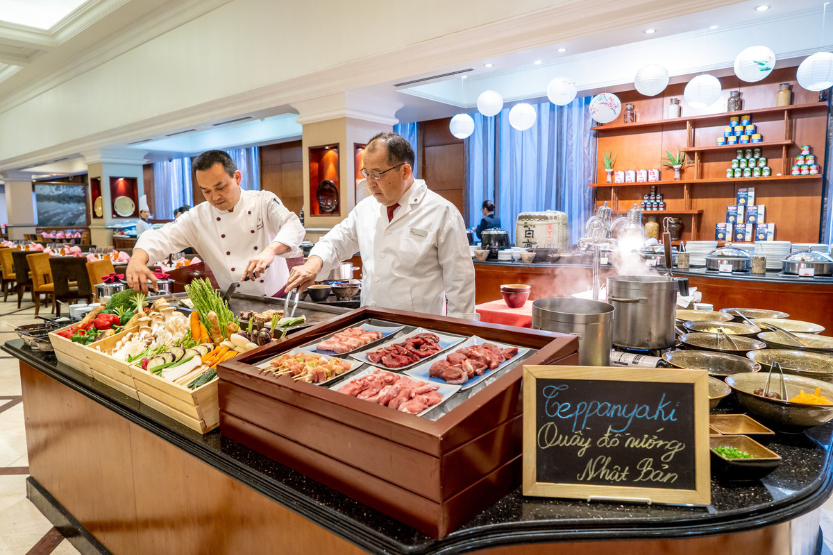 Buffet Sheraton Sài Gòn: Trải nghiệm đẳng cấp 5 sao - HaloTravel