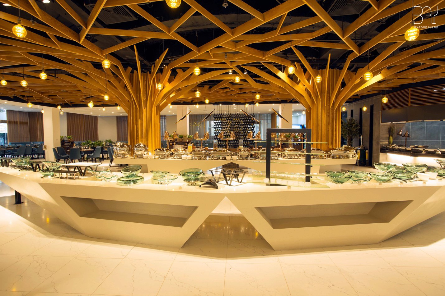 Review 22 nhà hàng buffet ngon Hà Nội 'đông nghịt khách' - Halo Travel