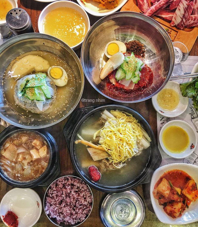 Review chuỗi nhà hàng Meat Plus BBQ Hàn Quốc - Halo Travel