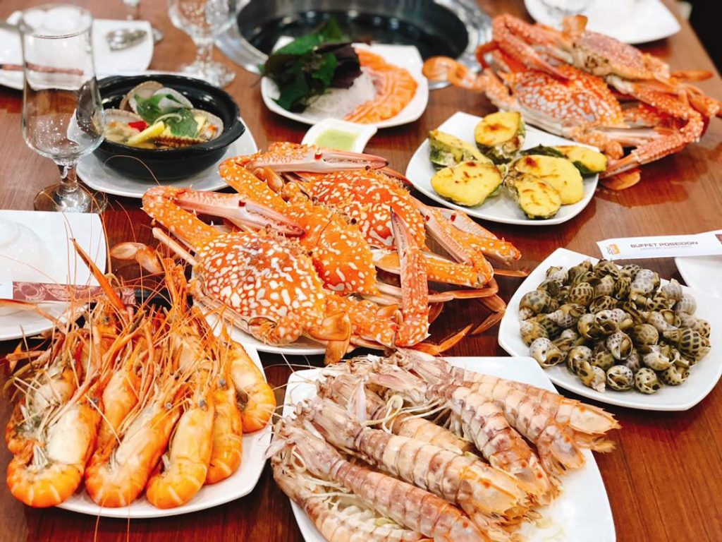 Buffet hải sản Poseidon - Nơi hội tụ tinh hoa của biển cả - Halo Travel