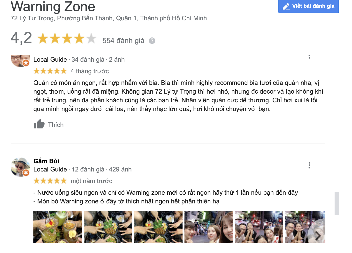 Ghé quán Warning Zone Lý Tự Trọng cực chất, nhậu cực đã - HaloTravel