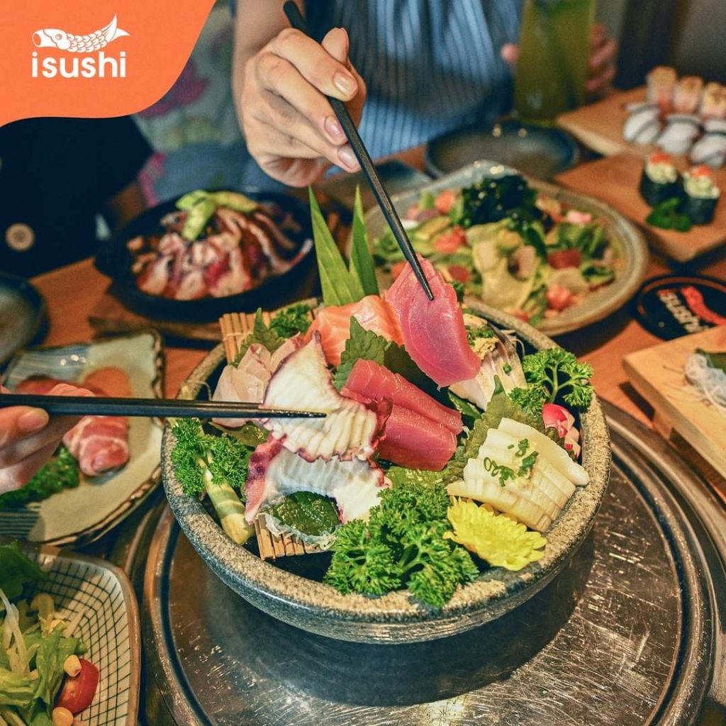 Nhà hàng buffet iSushi Thái Hà: điểm hẹn cho tín đồ món Nhật - Halo Travl