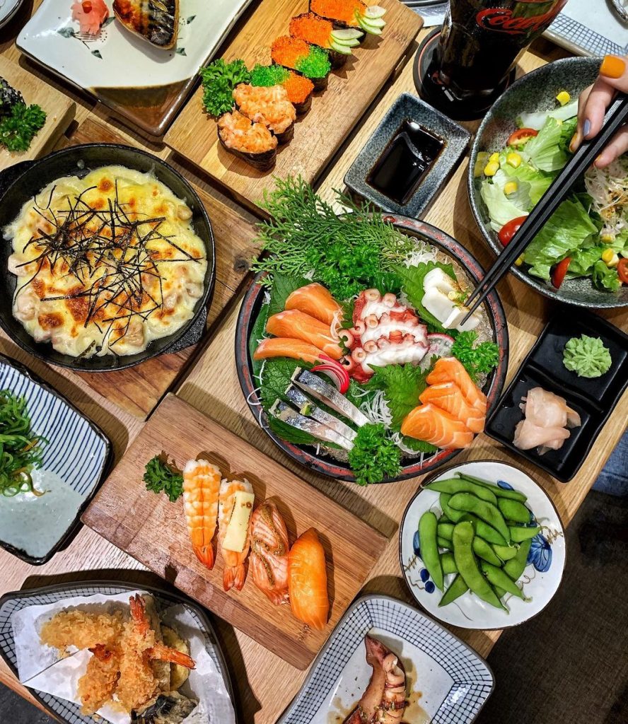 Review chuỗi nhà hàng buffet iSushi Hà Nội chuẩn Nhật Bản - Halo Travel