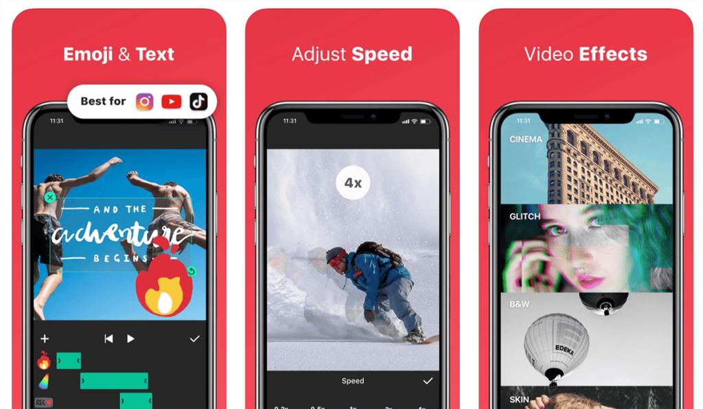 Note ngay 9 app làm video TikTok hiệu ứng đẹp, không vỡ nét - HaloTravel