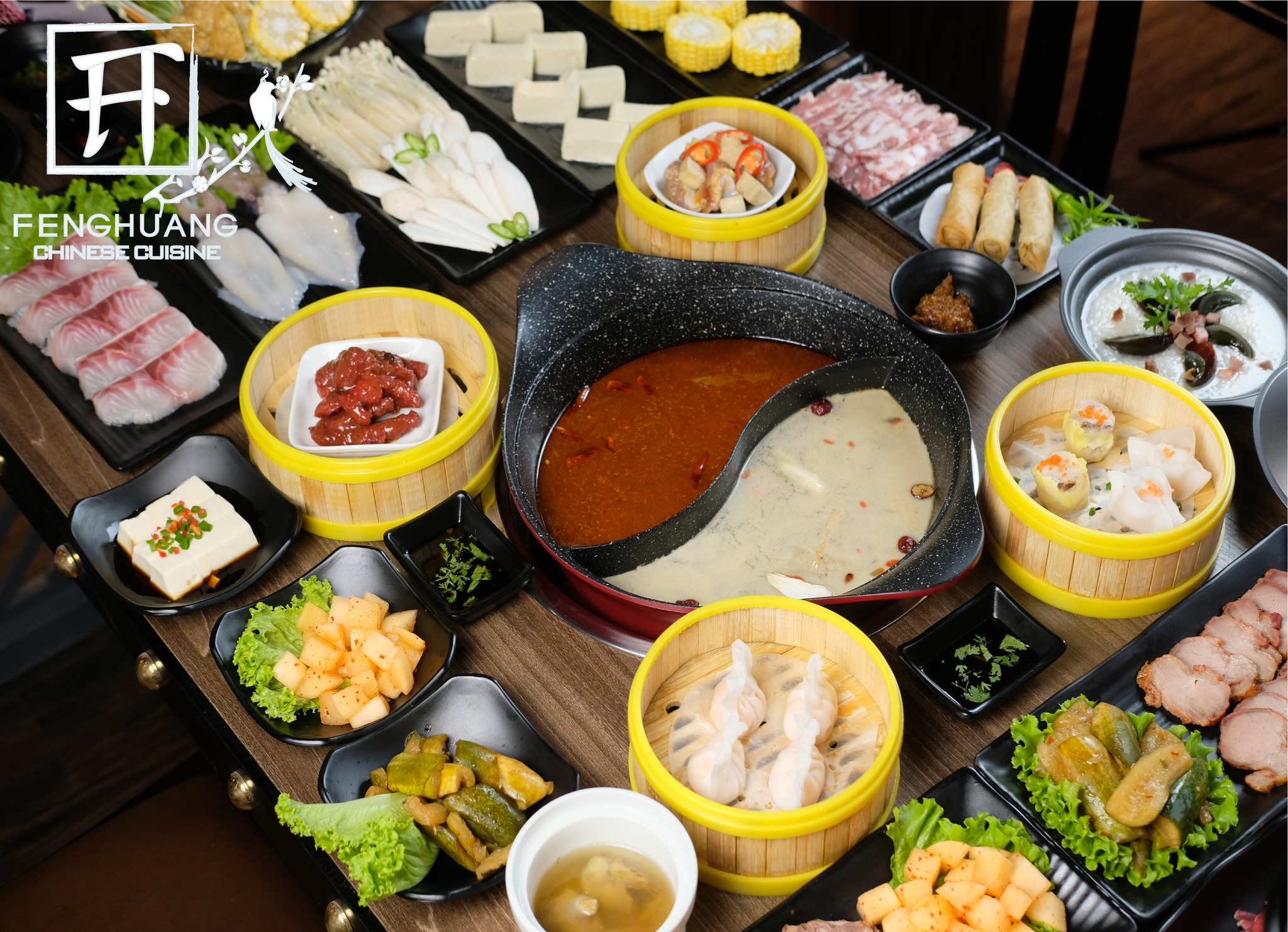 Nhà hàng Fenghuang: Buffet dimsum và lẩu Trung Hoa - HaloTravel