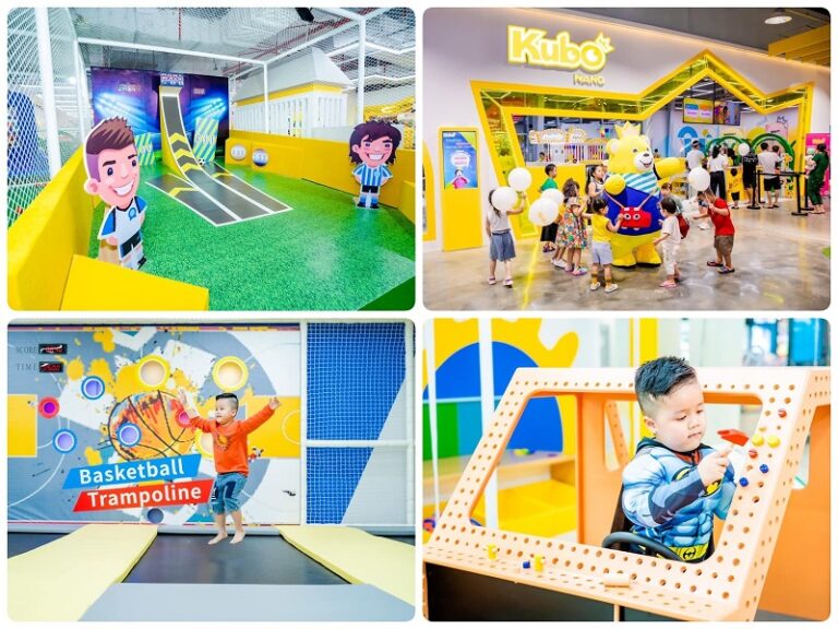 Quẩy banh nóc khu vui chơi Kubo Hà Nội - Halo Travel