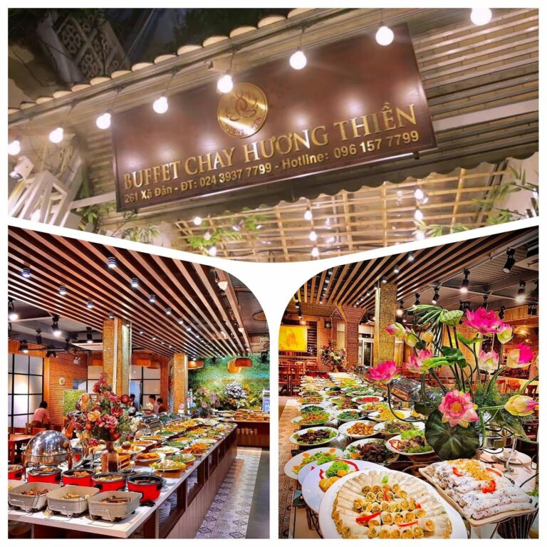 Review buffet Chay Hương Thiền: giá, menu có gì hấp dẫn? - HaloTravel