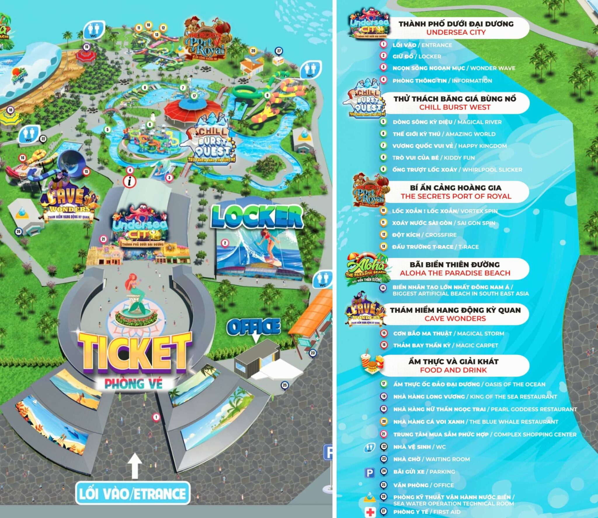 The Amazing Bay - Vịnh Kỳ Diệu: Thiên đường vui chơi mới ở Đồng Nai